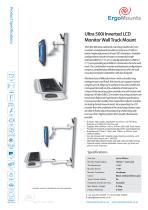 Ultra 500i Inverted Monitor Wall Track Mount - Devlin - PDF Catalogs ...