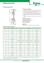 bellow sealed gate valve GAV-BLS - Athena Engineering S.r.l. - PDF ...