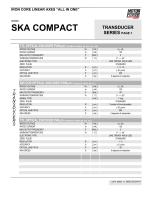 SKA COMPACT all in one linear axes. - Motor Power Company - PDF Catalogs | Technical ...