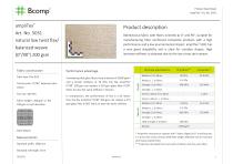 ampliTex™ 5031 - Bcomp - PDF Catalogs | Technical Documentation | Brochure