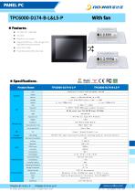 Resistive touch screen panel PC - TPC6000-DXXX4 Series - NODKA ...