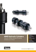 MMB Hydraulic Cylinders, 'Mill Type' roundline cylinders for working ...