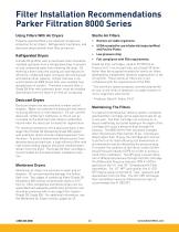 OEM Filters, Air Dryers, and Nitrogen Generator Modules - Parker ...