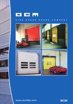 Roll up door - Roll-O - OCM Industrial Doors - PVC / industrial / indoor