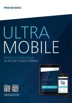Online Catalogue ultrasonic sensors - microsonic - PDF Catalogs ...