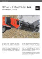 Battery nutrunner DA2 & DA2docu - PLARAD - Maschinenfabrik Wagner - PDF ...