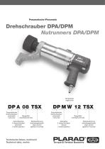 Pneumatic Nutrunner DP - PLARAD - Maschinenfabrik Wagner - PDF Catalogs | Technical ...