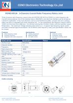 CENO 3 channel RF rotary joint 12GHz RCN03-0812A - CENO Electronics technology Co., Ltd - PDF ...