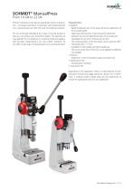 SCHMIDT® ManualPress - SCHMIDT Technology - PDF Catalogs | Technical ...