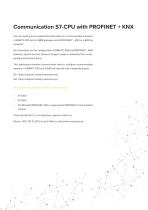 Standard gateway with integrated PROFINET + KNX protocol hardware ...