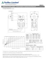 DS2510 MXSH Disc Brake Caliper - Spring Applied, Hydraulically Released ...