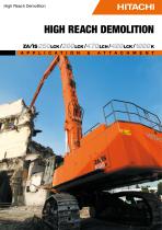 HIGH REACH DEMOLITION - HITACHI Construction Machinery - PDF Catalogs ...