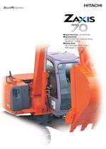 Zaxis70 Series - Excavators - Medium Excavators (6 to 40 tons ...