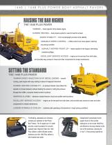 ASPHALT PAVERS - Gehl - PDF Catalogs | Technical Documentation | Brochure