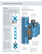 Superbolt Expansion Bolts - Nord-Lock International AB - PDF Catalogs ...