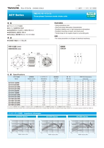 NACA SERIES - TAMURA CORPORATION OF CHINA LIMITED - PDF Catalogs ...