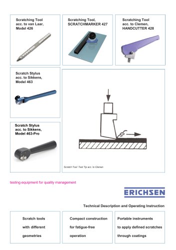 Technical Description Model 145 - ERICHSEN GmbH & Co. KG - PDF Catalogs ...