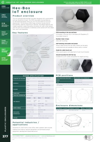 All CamdenBoss Ltd catalogs and technical brochures