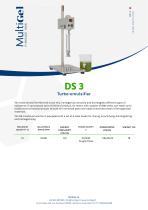 Liquid emulsifier - DS 3 - MultiGel Srl - vertical / laboratory / for ...
