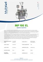 Horizontal bagging machine - MP 100 XL - MultiGel Srl - HFFS ...