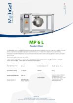 Powder blender - MP 6 L - MultiGel Srl - paddle / V / batch