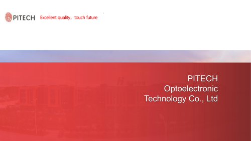 Pitech Technology curved cover plate and cover capacitive screen ...