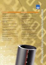 Protection pipes for fibre optic cable installed by blowing method ...