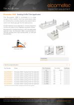 Aplicador de filme ajustável - Elcometer 3580 - Elcometer