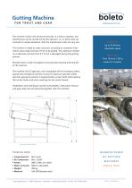 Gutting Machine FOR TROUT AND CHAR - Boleto - PDF Catalogs | Technical ...