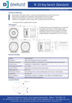 M-20 Key Switch (Standard) - Dewhurst - PDF Catalogs | Technical ...