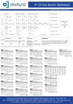 M-20 Key Switch (Standard) - Dewhurst - PDF Catalogs | Technical ...