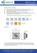 US90-30 Jumbo Pushbutton - Dewhurst - PDF Catalogs | Technical Documentation | Brochure