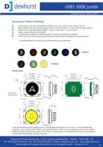 US91-30EN Jumbo Pushbutton - Dewhurst - PDF Catalogs | Technical ...