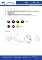 US97-EN Pushbutton - Dewhurst - PDF Catalogs | Technical Documentation | Brochure