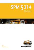 SPM 5314 WETKRET ROADSTER - Putzmeister - PDF Catalogs | Technical ...