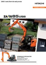 ZX85USB-5 - Hitachi Construction Machinery Europe - PDF Catalogs ...