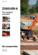 ZX85USB-6 - Hitachi Construction Machinery Europe - PDF Catalogs ...