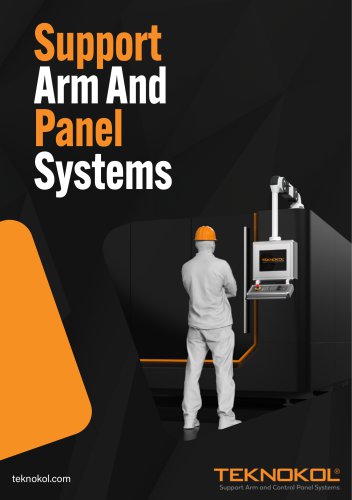 All TEKNOKOL Support Arm and Enclosure systems catalogs and technical brochures