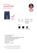 FLEXI SHORT - SEANA textil - PDF Catalogs | Technical Documentation | Brochure