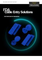 TPE cable grommet - T-GET - Trelleborg Cable Entry Solutions - membrane ...
