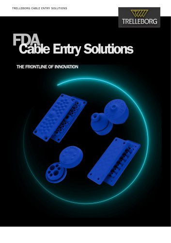 All Trelleborg Cable Entry Solutions catalogs and technical brochures