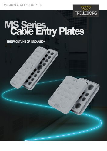 All Trelleborg Cable Entry Solutions catalogs and technical brochures