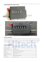 JZ095 5-Digit Mechanical Rotary-Revolution Counter Counter - Hitech ...