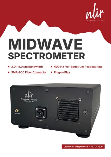TUNE Wavelength Converter Spec Sheet - NLIR - PDF Catalogs | Technical ...