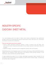 INTEGRATED CAD/CAM FOR THE SHEET METAL INDUSTRY - TOPSOLID SAS - PDF ...