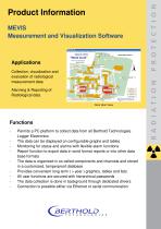 MEVIS - Berthold Technologies Process Control - PDF Catalogs ...