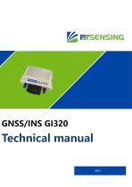 Inertial navigation system with integrated GPS - GI320 - Wuxi Bewis ...