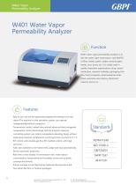 【GBPI】Water Vapor Permeability Analyzer W401 - Guangzhou Biaoji ...