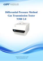 Gas permeability tester - N500 2.0 - Guangzhou Biaoji Packaging ...