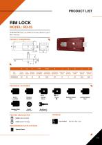 RIM LOCK - Ahram security group - PDF Catalogs | Technical ...